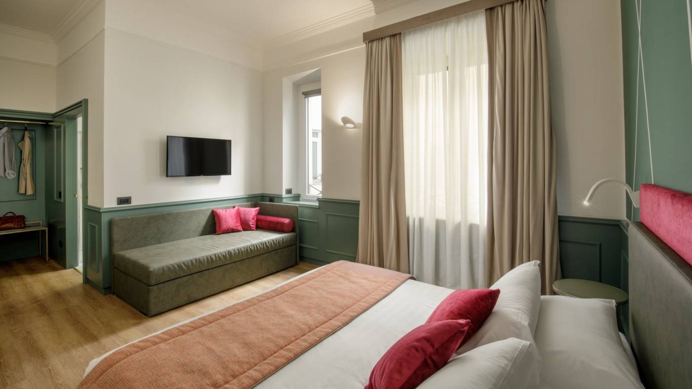 Albergo Nord Nuova Roma | Hotel Termini Station | Deluxe Family Room
